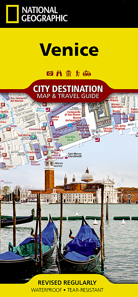 Venice Maps Michelin Venice City Map Laminated By Michelin, Other