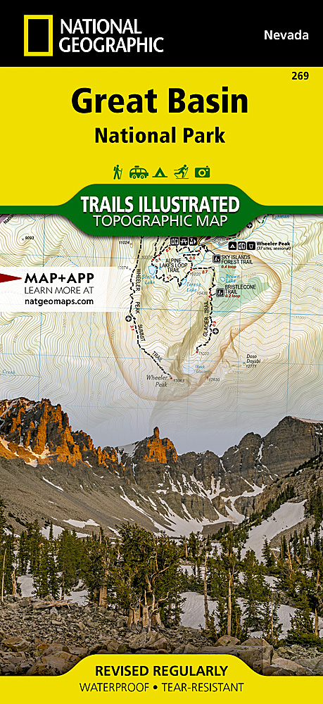 Great Basin National Park Map USGS Scientific Investigations Report