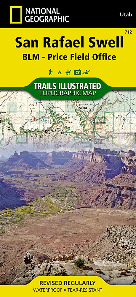 San Rafael Swell [BLM - Price Field Office] - Utah - Trails Illustrated ...