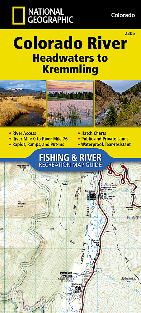 Map Of Rivers In Colorado