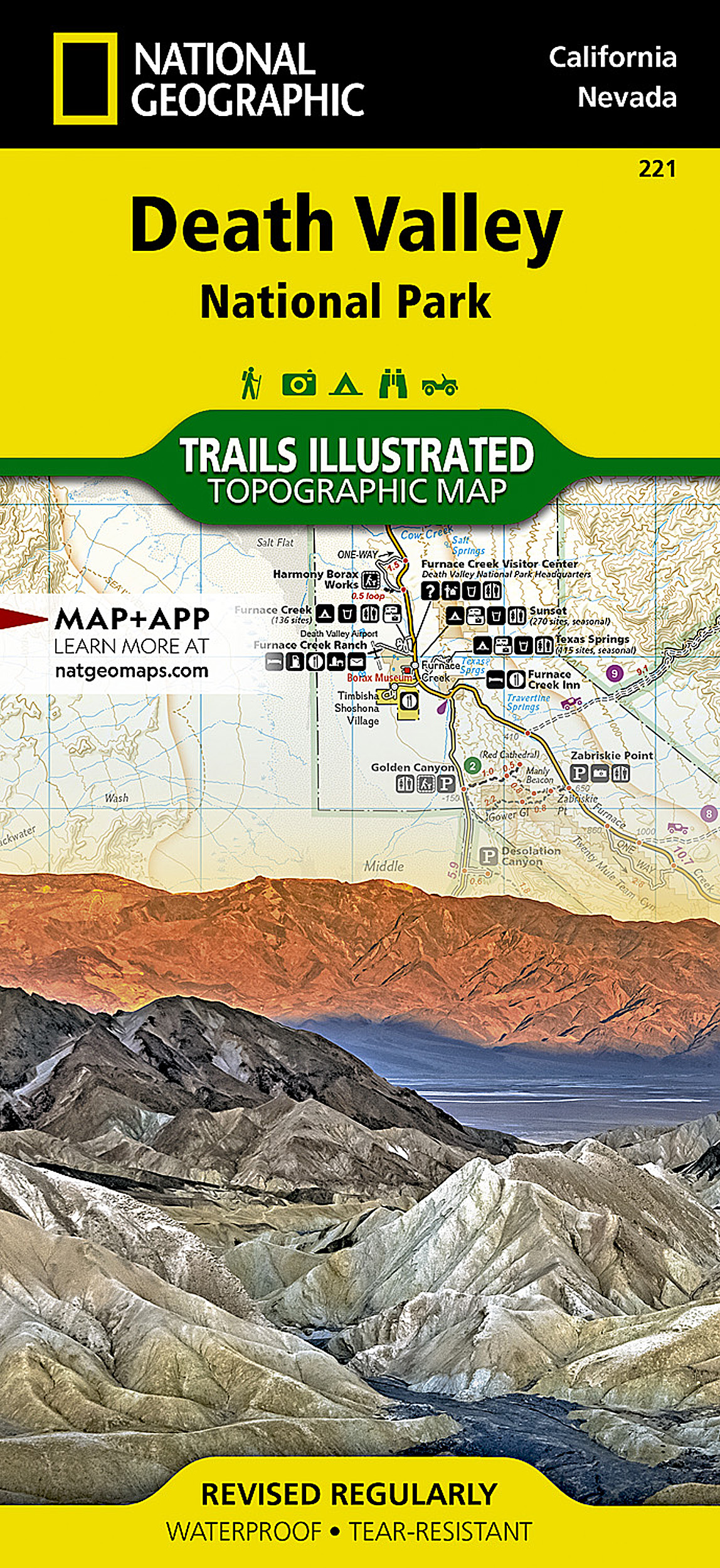 Death Valley National Park Map